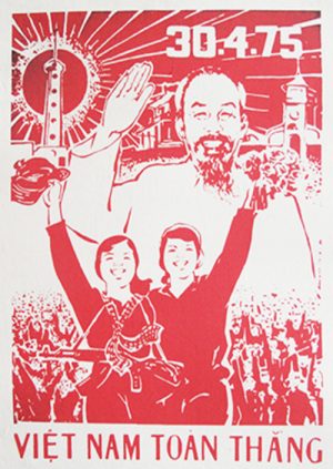 30 April 1975 - Vietnam's Victory - Vietnam Propaganda Art Posters